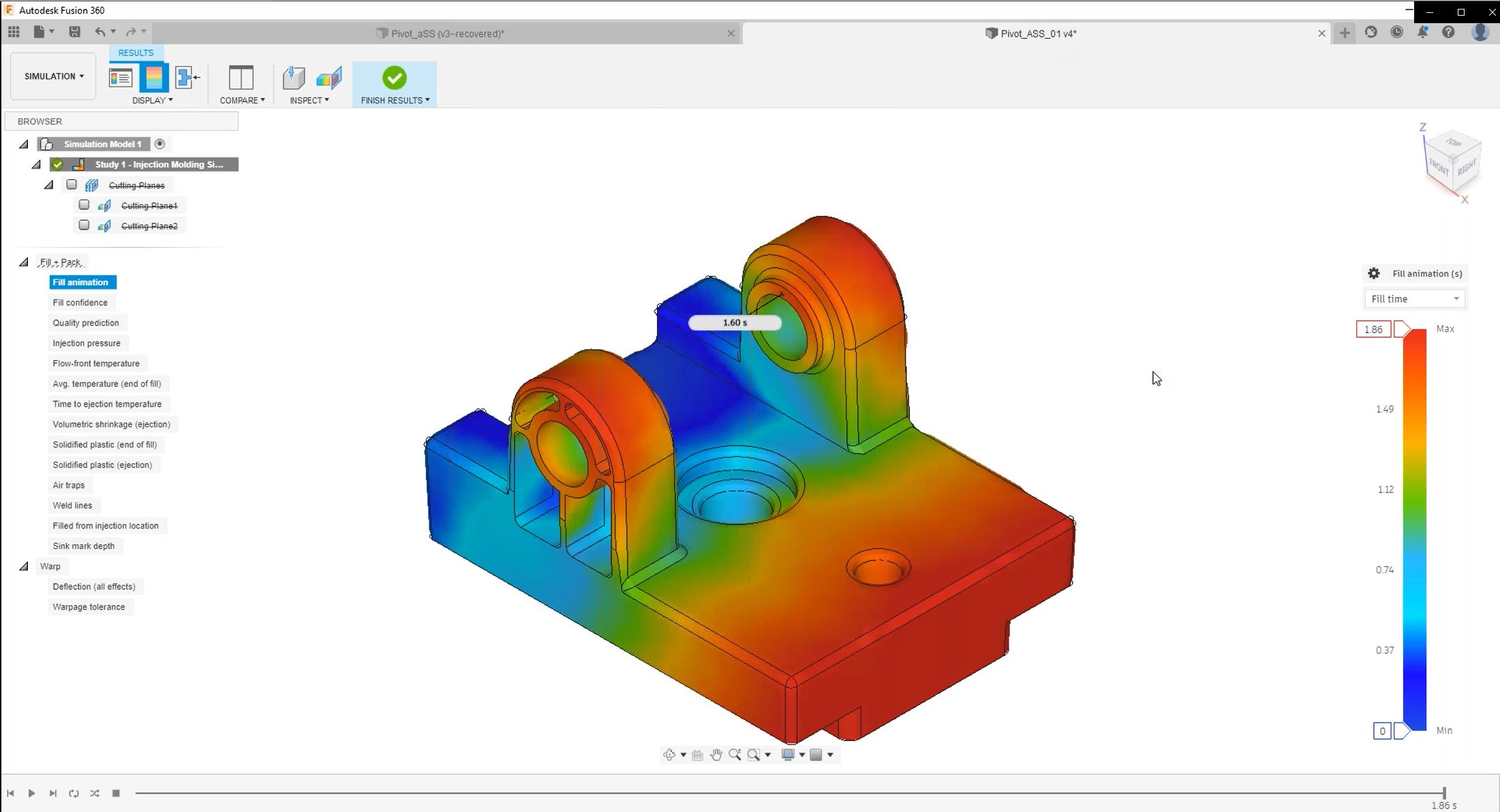 Fusion 360 Simulation Extension med Autodesk Moldflow | NTI