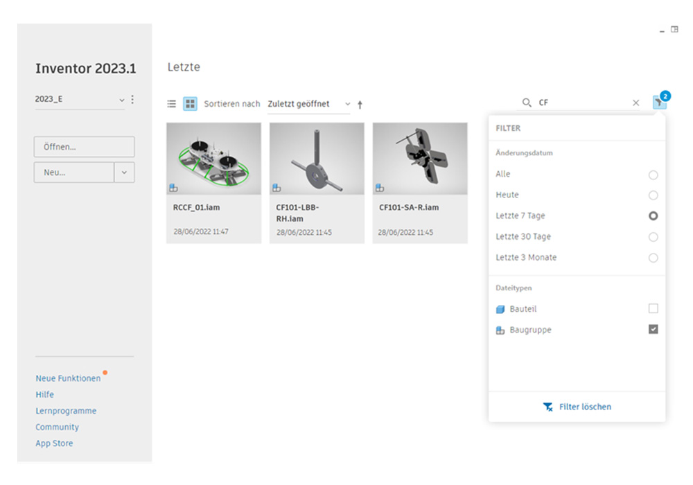 Neuerungen im Zwischenrelease Inventor 2023.1 | NTI