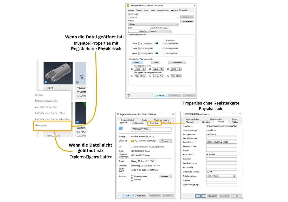 Neuerungen im Zwischenrelease Inventor 2023.1 | NTI