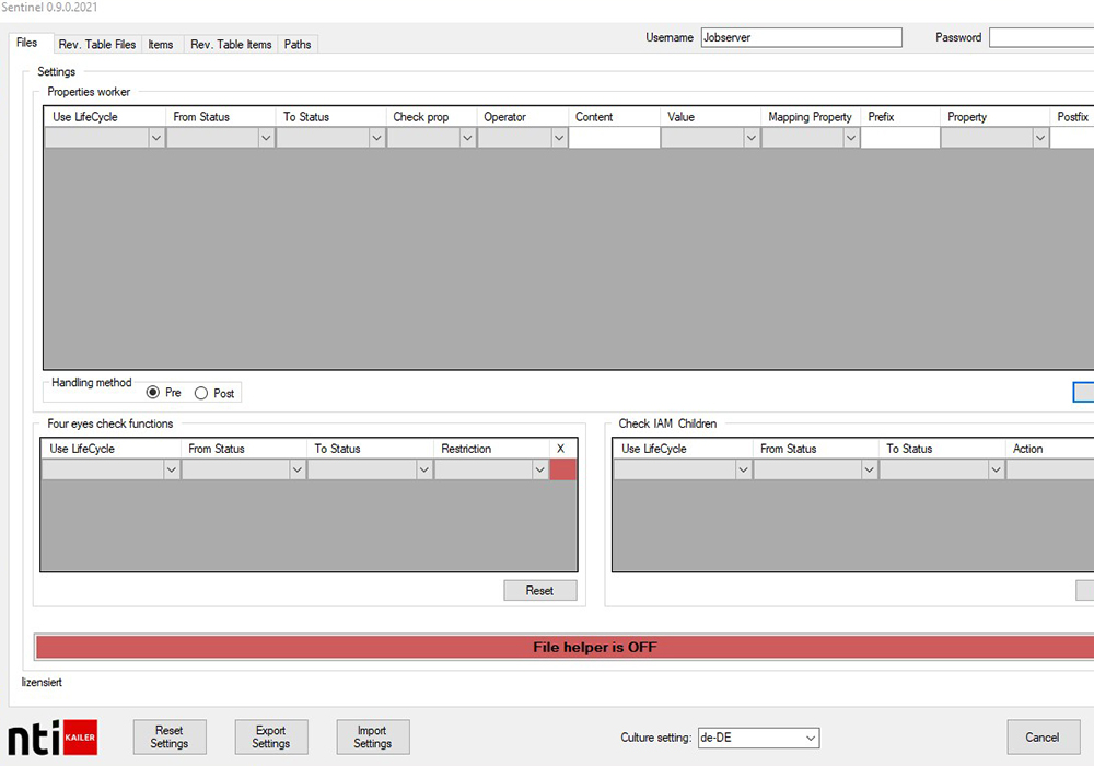 Standardisiertes arbeiten mit NTI Deutschland Vault Sentinel | NTI