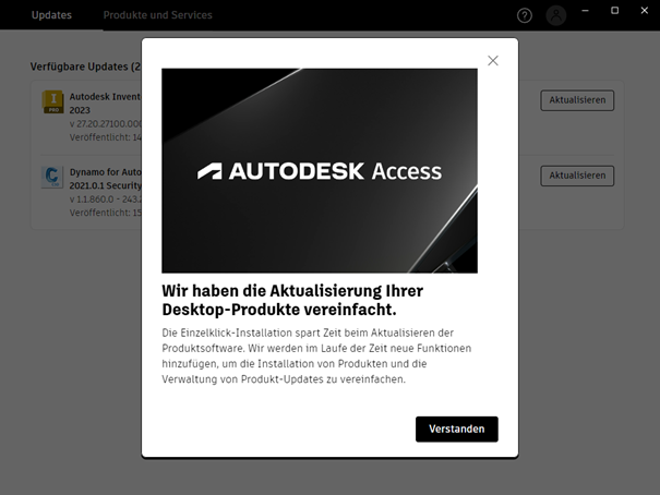 Autodesk Access - neue Plattform für Produkte & Updates | NTI
