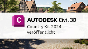 Veröffentlichung des CountryKit 2024 für Civil 3D | NTI