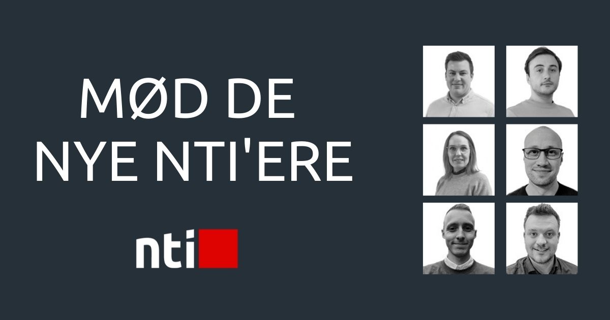Hils på de nye NTI’er 2022 | NTI