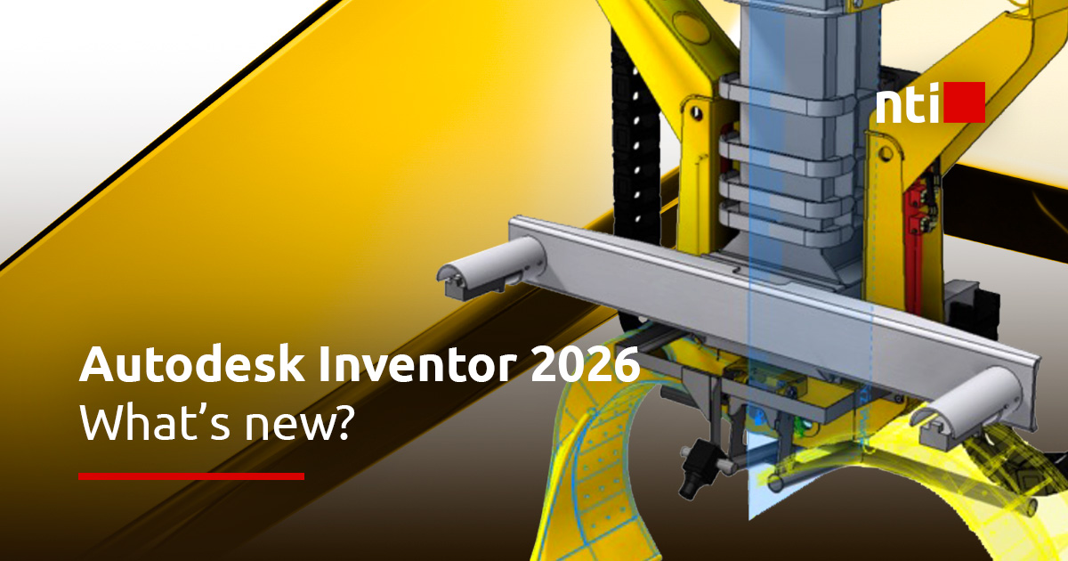 What's New Autodesk Inventor 2026 | Nieuwe features | NTI