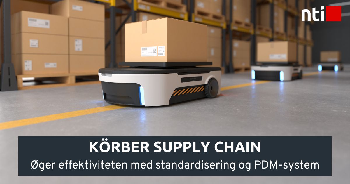 Körber Supply Chain DK øger effektiviteten med PDM-system | NTI