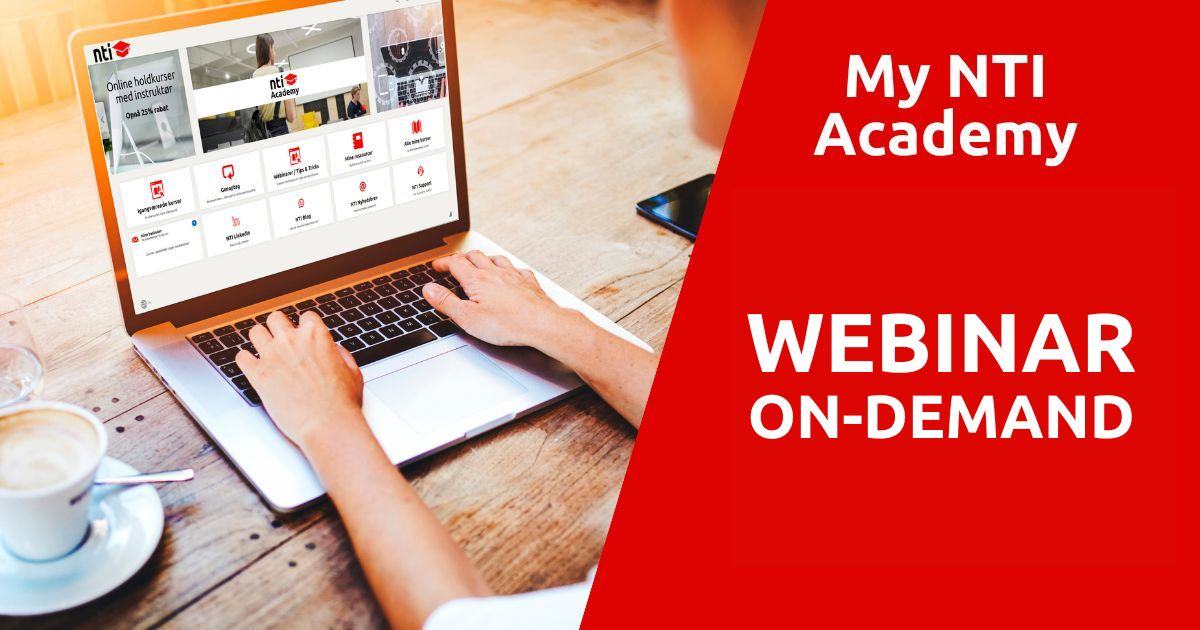 My NTI Academy webinar i november | NTI