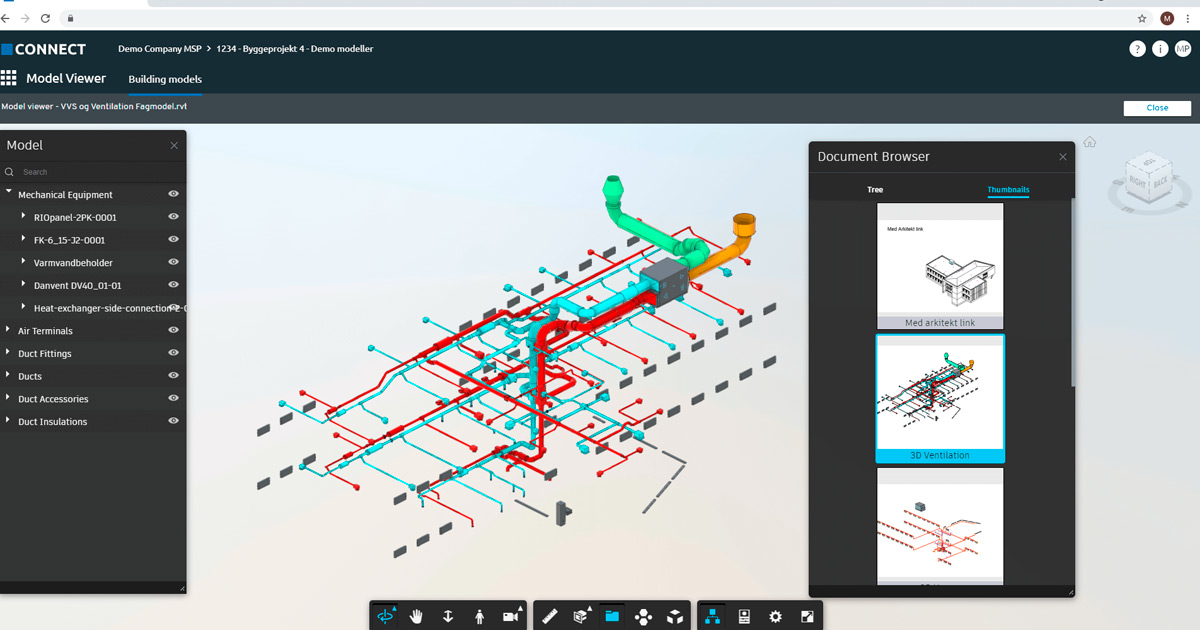 NTI CONNECT-Herramienta visualización de modelos online | NTI