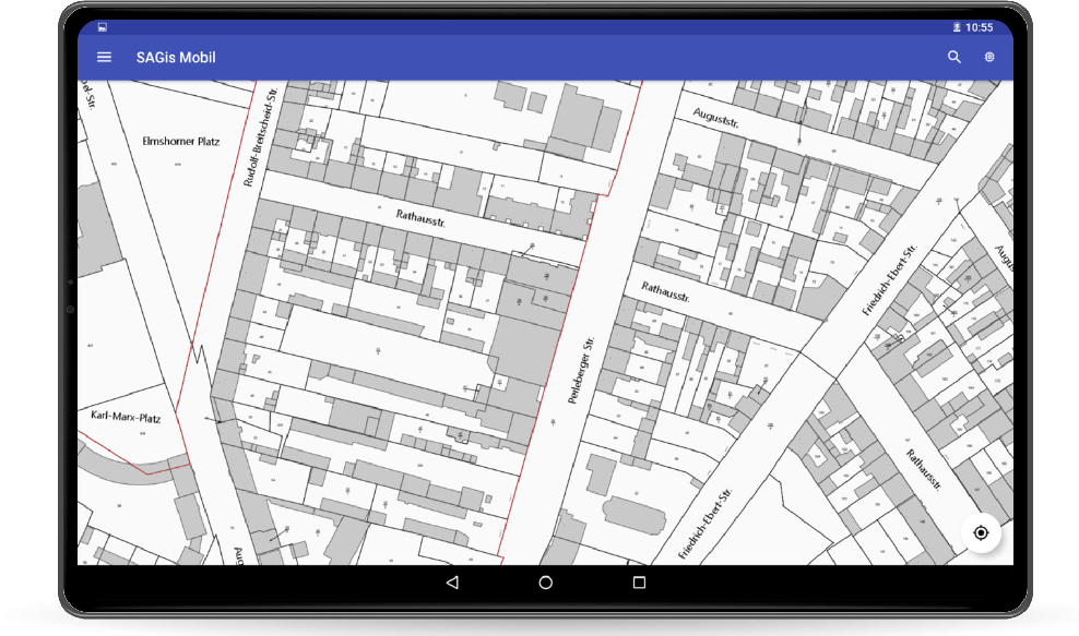 SAGis mobil - GIS-App für den Außeneinsatz | NTI